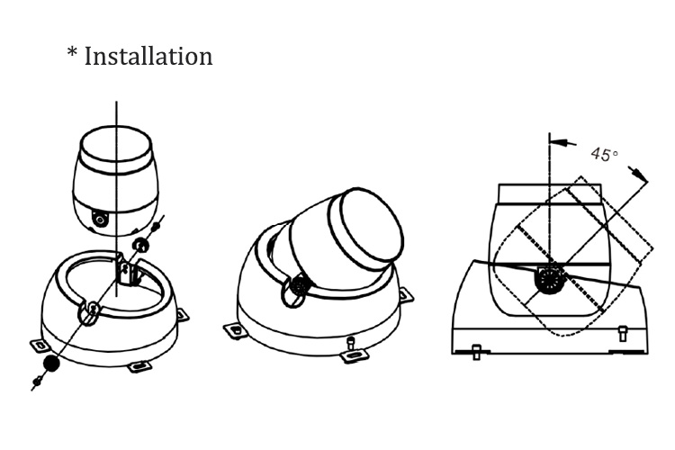 36W 2700K-6000K 36W 48W color changing LED Uplighter Floodlight IP66