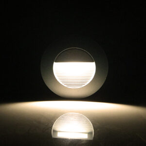 2W Round COB LED Staircase Step Light Ramp Wall Lamp IP65 Φ83mm