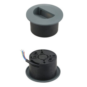 2W Round COB LED Staircase Step Light Ramp Wall Lamp IP65 Φ83mm