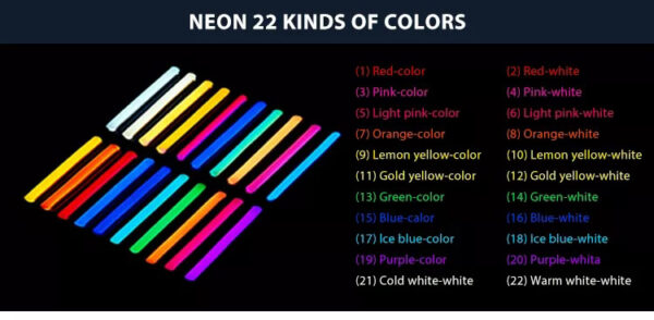 Standard or Customized LED Neon Light Sign Font Advertising Home Bar