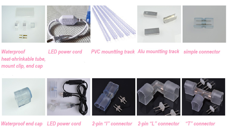 Mini Flat LED Flexible Neon Light 160˚ Linear Lighting
