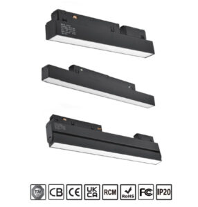 10W 20W 28W DC48V LED Magnetic Linear Flood Track Light Dimmable