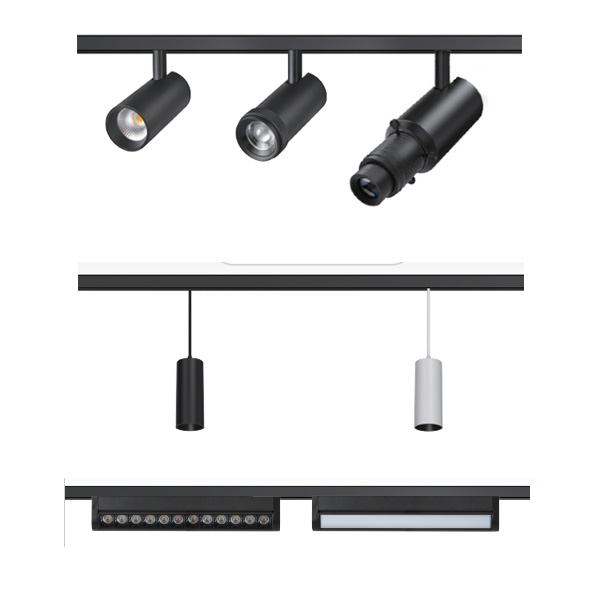 48V LED Magnetic Track Light Dimmable Tunable Color Changing